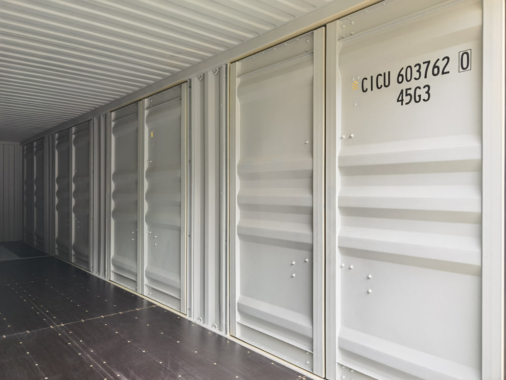 40ft high cube 4 door partition shipping container (New)